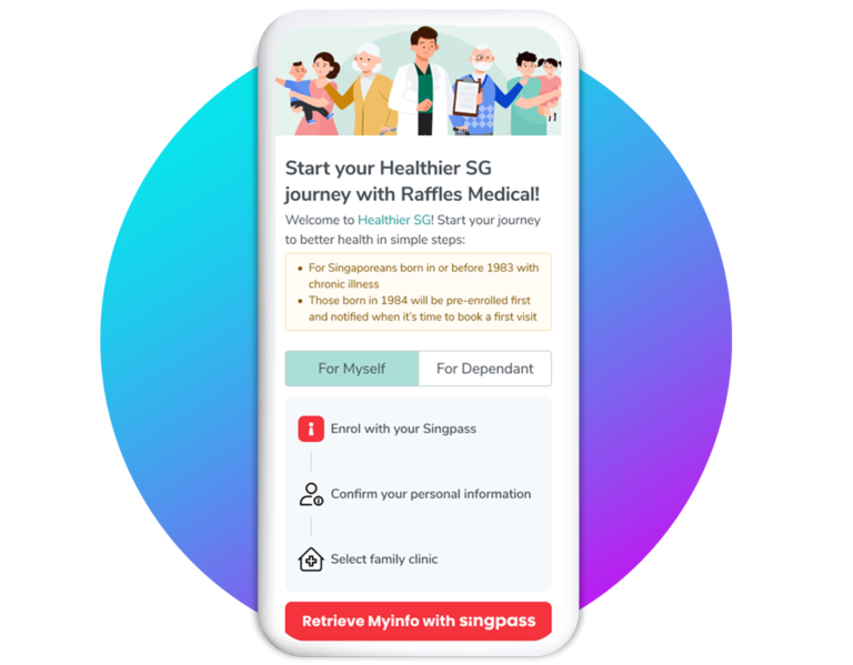 Healthier SG Clinic Sign up & Benefits » Raffles Medical Singapore